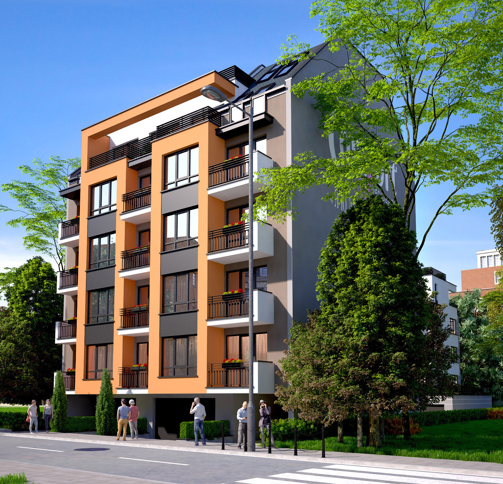 Проект на жилищна сграда Comfort Residence | Art New Vision